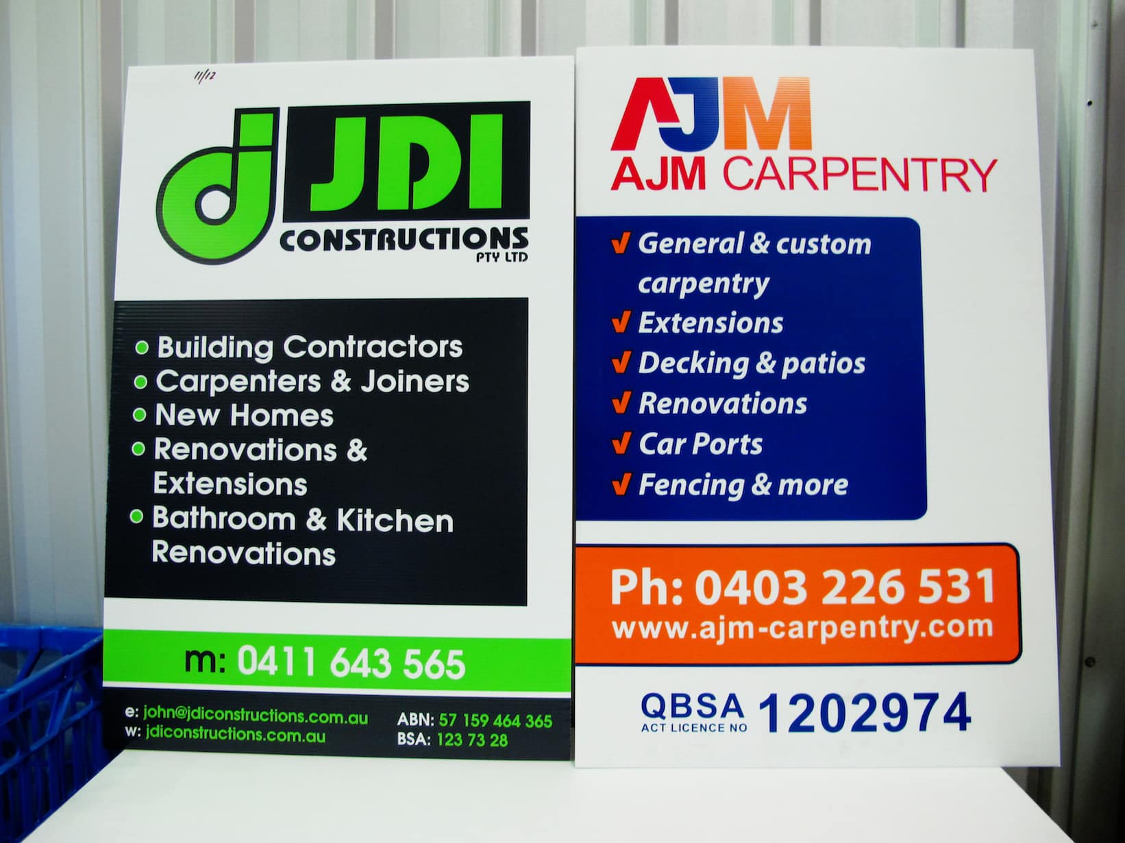 Construction Signs | Simply Signs Australia
